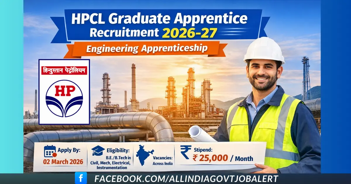 HPCL Recruitment 2026 | Graduate Apprentice Trainee Notification ...