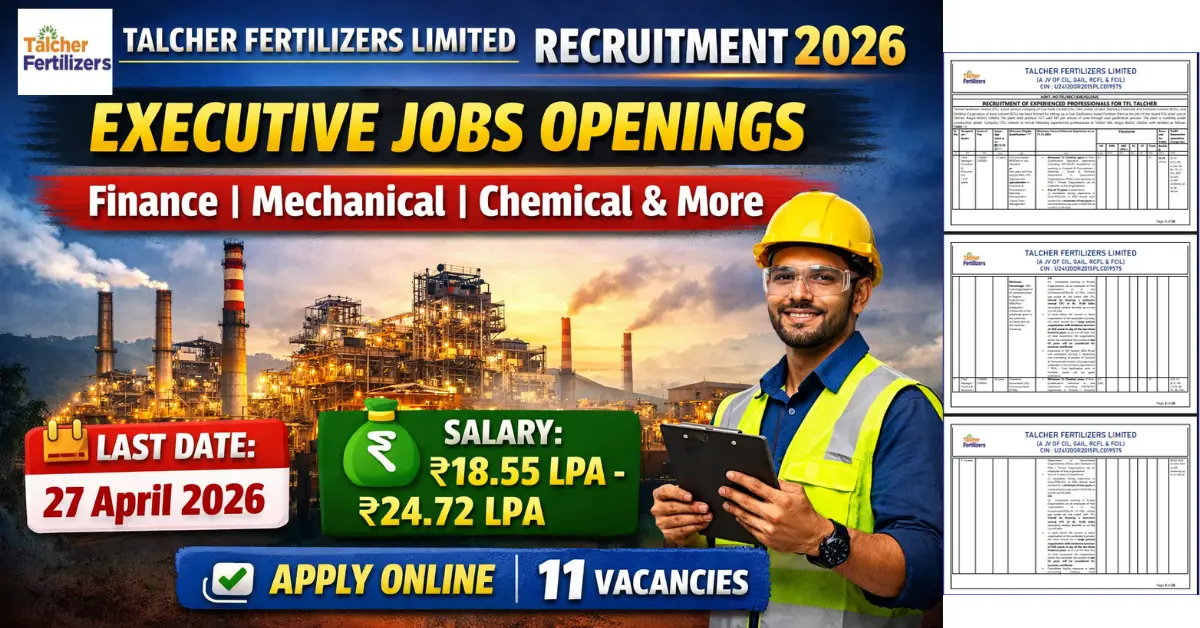 TFL Recruitment 2026 for Executive Posts | Apply Online for Finance ...